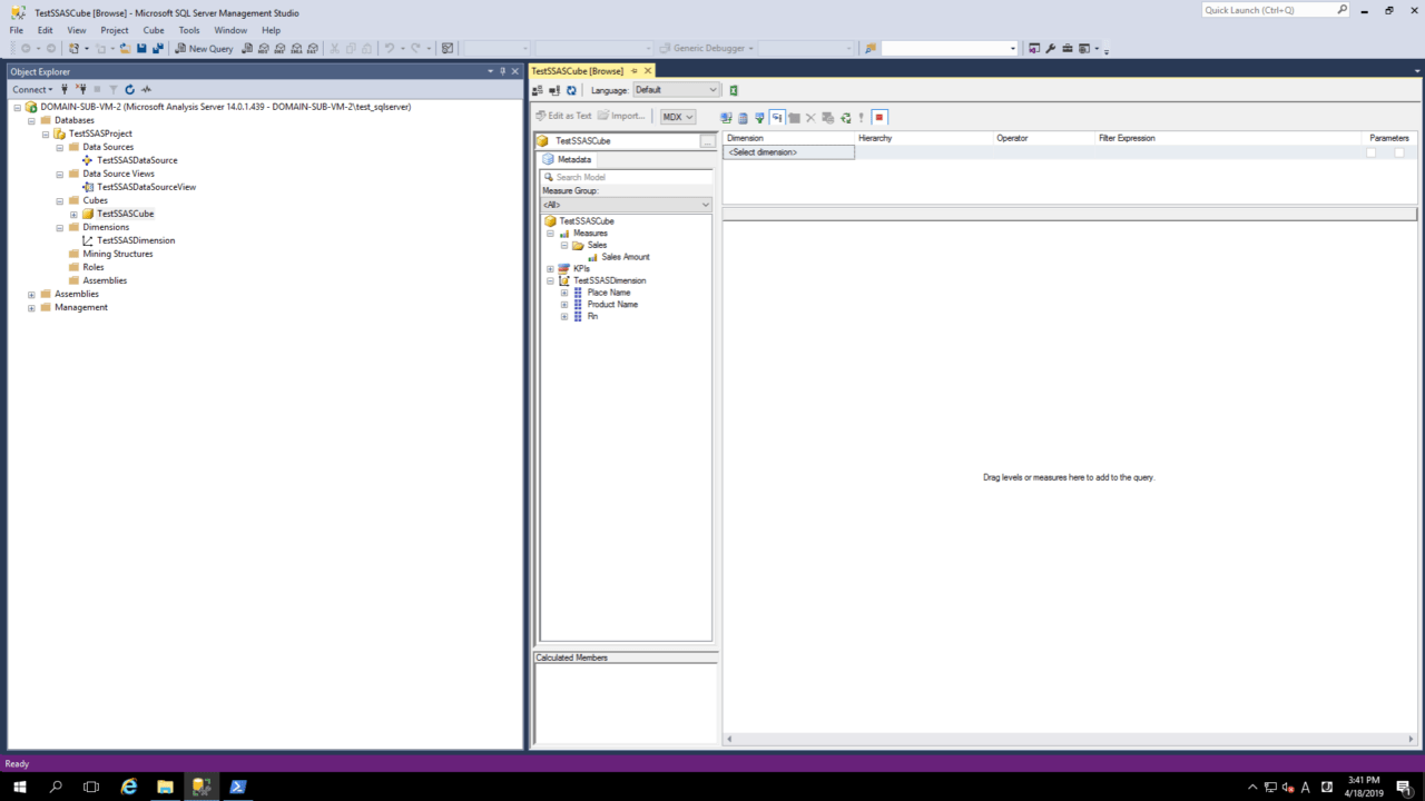 SSAS(SQL Server Analysis Services)プロジェクトにコマンドでディメンションやキューブ等を追加してみた(1 ...
