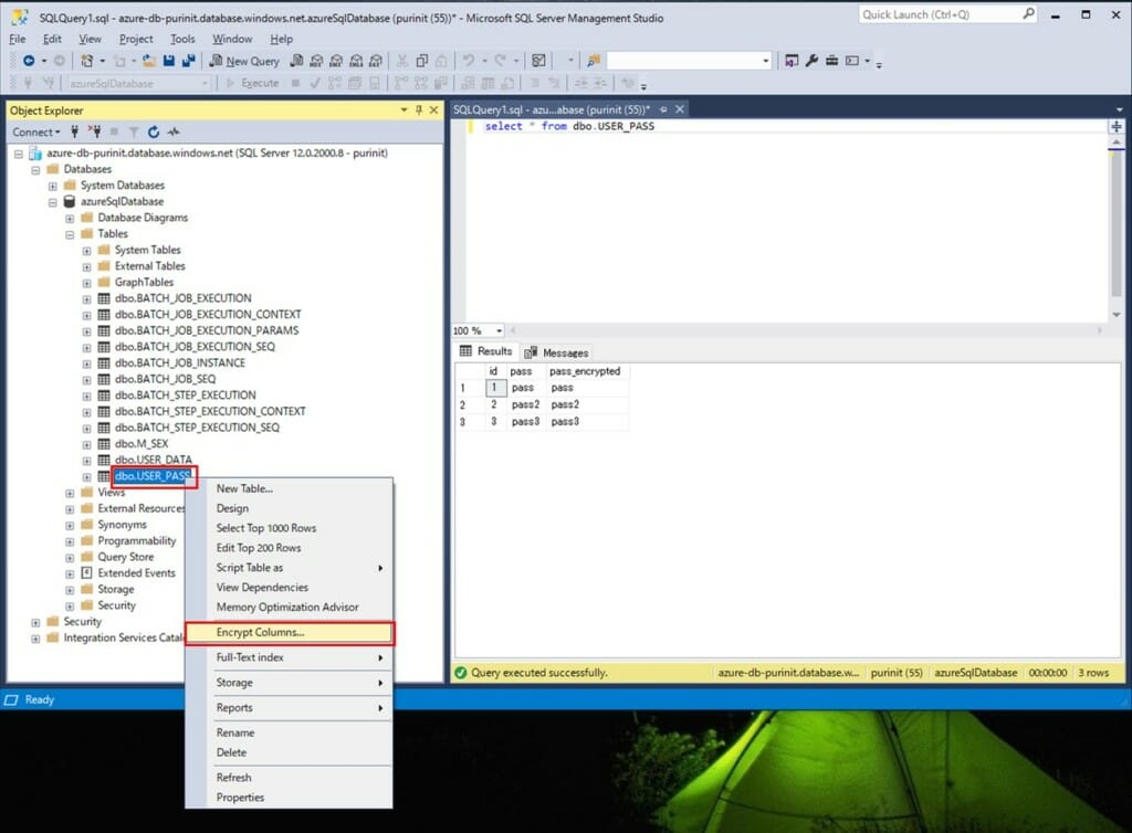 SQL DatabaseのカラムをSSMSを使ってAlways Encryptedで暗号化してみた｜ITエンジニアとして経験・学習したこと