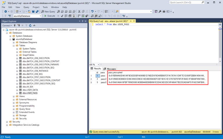 SQL DatabaseのカラムをSSMSを使ってAlways Encryptedで暗号化してみた|ITエンジニアとして経験・学習したこと SQL DatabaseのカラムをSSMSを使ってAlways Encryptedで暗号化してみた|ITエンジニアとして経験・学習したこと