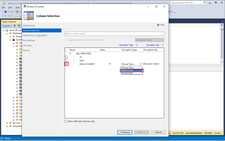 SQL DatabaseのカラムをSSMSを使ってAlways Encryptedで暗号化してみた｜ITエンジニアとして経験・学習したこと