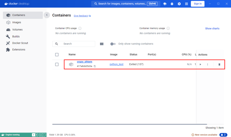 Pythonのdockerイメージでpythonプログラムを実行してみた|itエンジニアとして経験・学習したこと