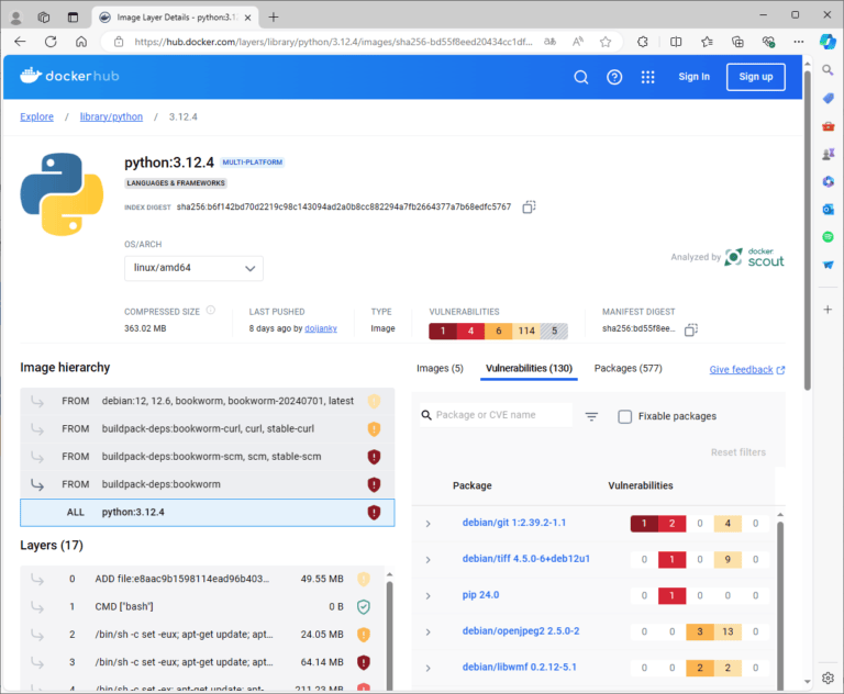 PythonのDockerイメージでPythonプログラムを実行してみた｜ITエンジニアとして経験・学習したこと