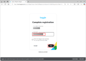Kaggleのアカウント登録を行ってみた｜ITエンジニアとして経験・学習したこと