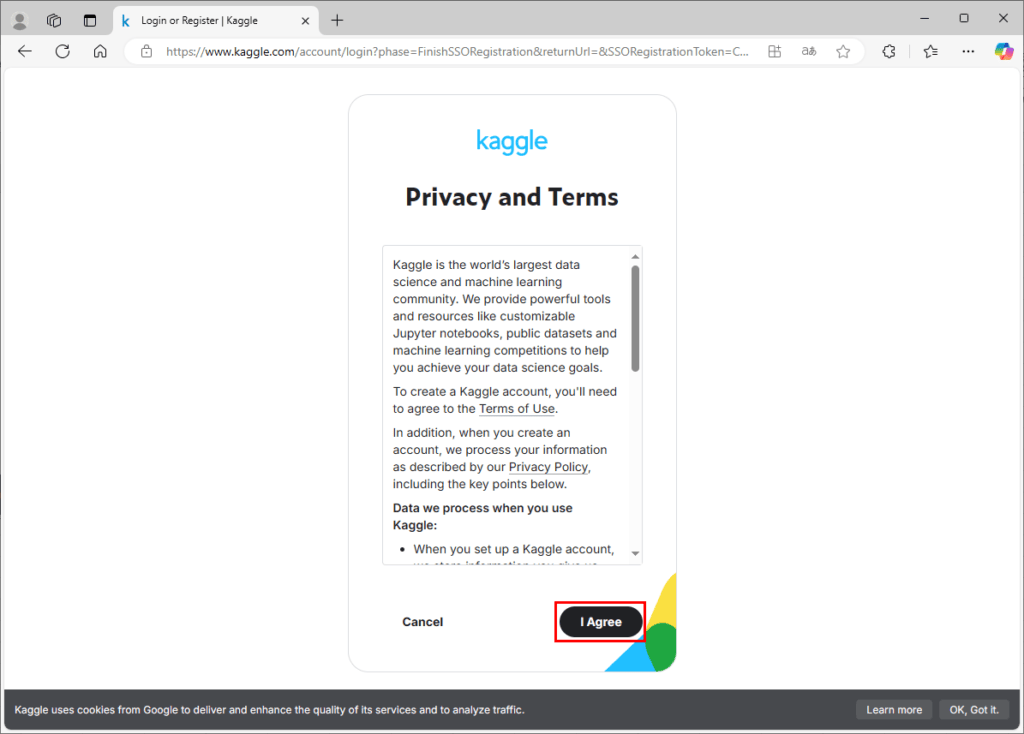 Kaggleのアカウント登録を行ってみた｜ITエンジニアとして経験・学習したこと